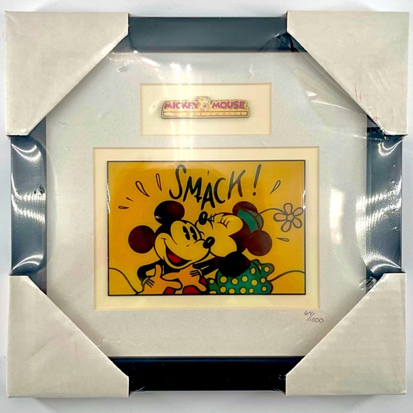 Disney | Art | Disney Sunday Comics Smack Mickey Minnie Mouse Limited ...
